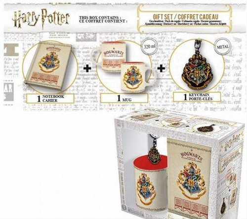 Подарочный набор abystyle Hogwarts (записная книжка / брелок / кружка)