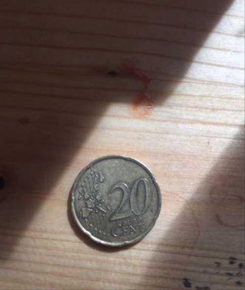 20 euro cent 1999 года