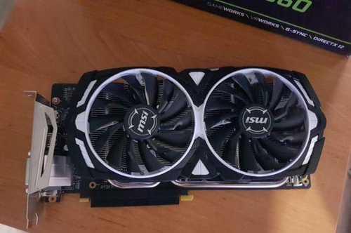 Видеокарта MSI GTX 1060 Armor