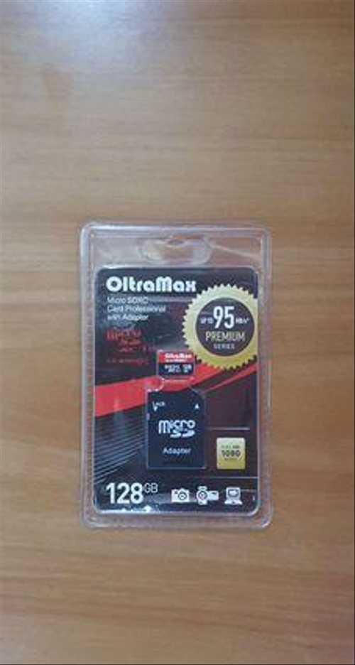 Карта памяти oltramax 128GB