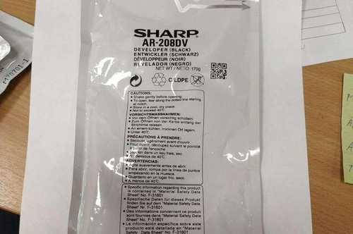 Продам новый Sharp AR-208DV Developer