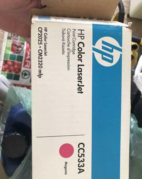Картридж HP CC530AD CC533A CC531А