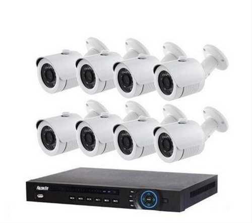 Комплект IP видеонаблюдения XPX 3808 2мп POE Новый