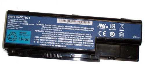 Аккумулятор для ноутбука Acer AS07B31