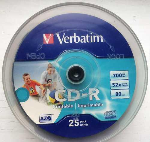 Оптический диск CD-R verbatim