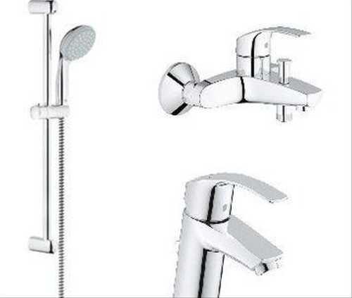 Комплект смеситель с душем grohe Eurosmart