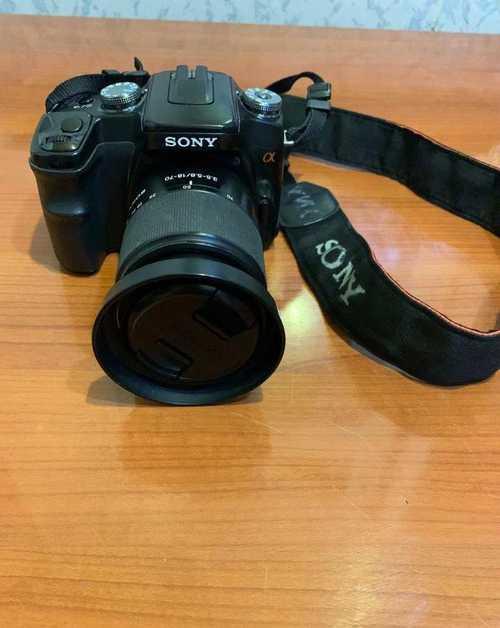 Sony A100 зеркальный фотоаппарат