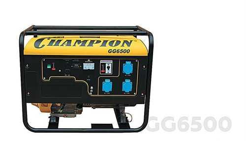 Генератор champion GG6500 5-5.5 kВт