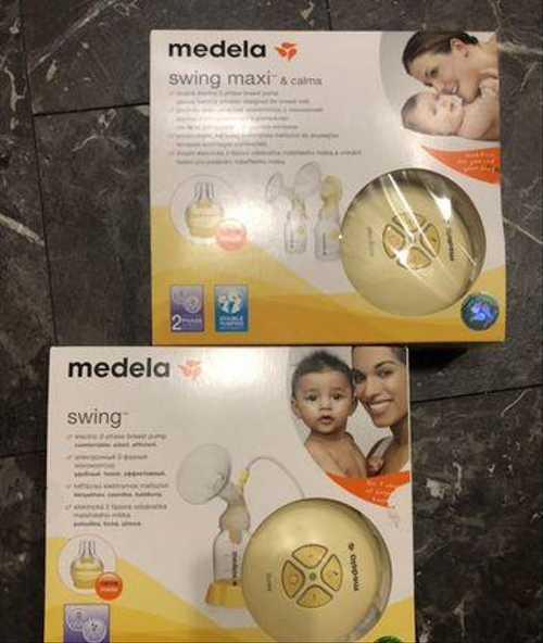 Молокоотсос medela swing maxi calma