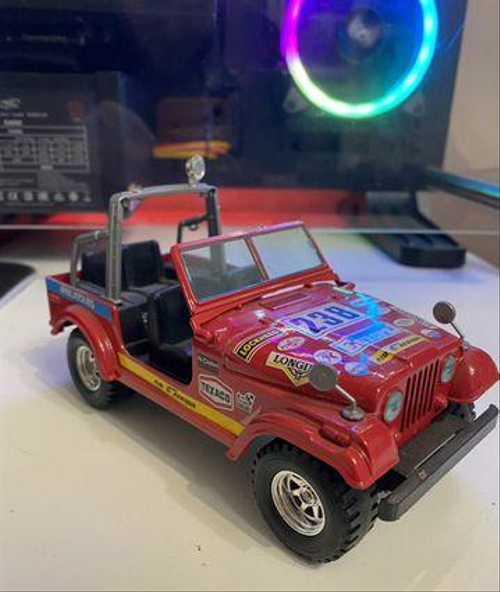 Jeep cj-7 1:24 burago