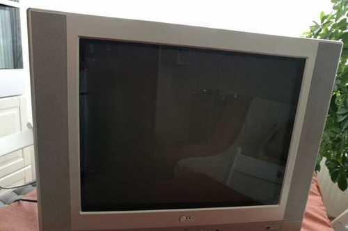 Телевизор LG CT-21Q45VE 21" и приёмник hobbit Plus