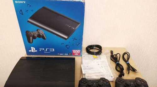Sony PS3 500Gb + 2 Джостика + 50Игр