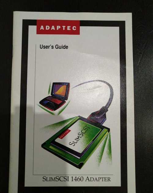 Pmcia scsi адаптер Adaptec 1460B