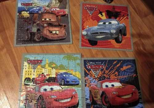 Ravensburger. Пазлы Тачки 4в 1