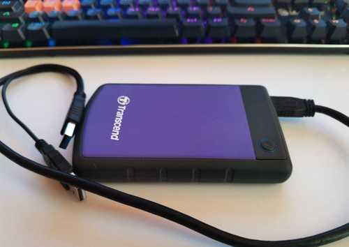 Продам внешний USB-HDD Transcend StoreJet 1TB