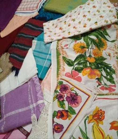 Из СССР: полотенца,салфетки,лен, хлопок
