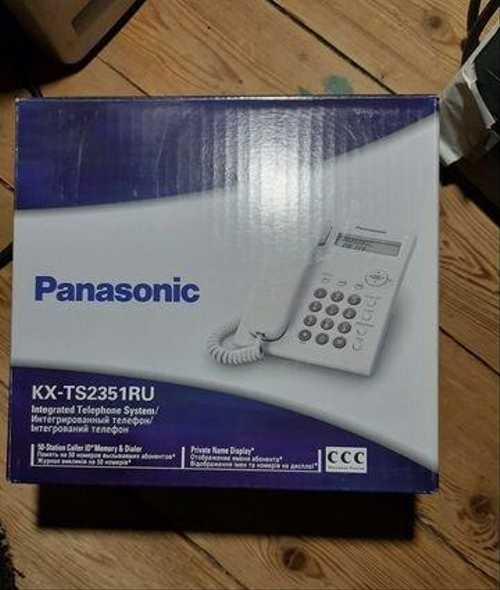 Телефонный аппарат Panasonic KX-TS2351