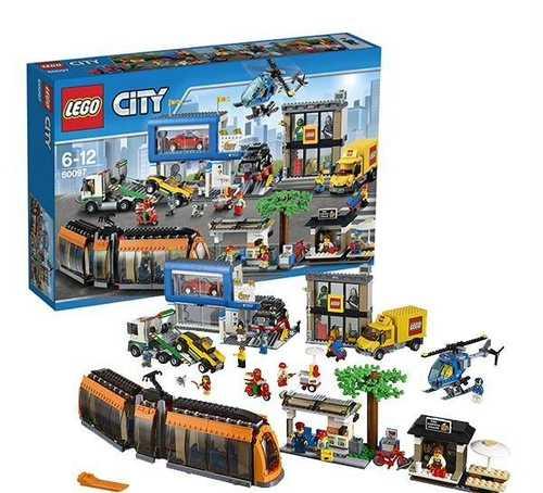 Конструктор lego City 60097 Городская площадь