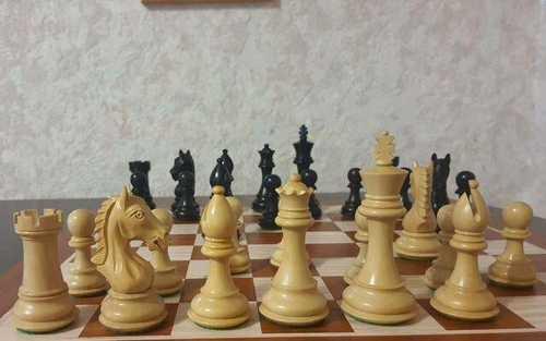 Шахматы, шахматные фигуры Индия утяжеленные