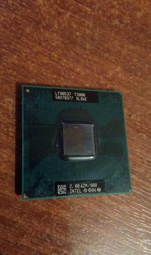 Процессор Intel Core2 Duo T5800