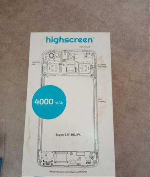 Телефон Highscreen Power Rage Evo