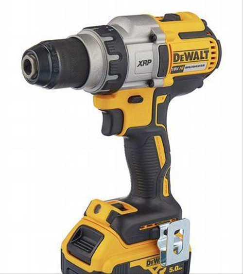 Аккумуляторная дрель-шуруповерт dewalt DCD991P2
