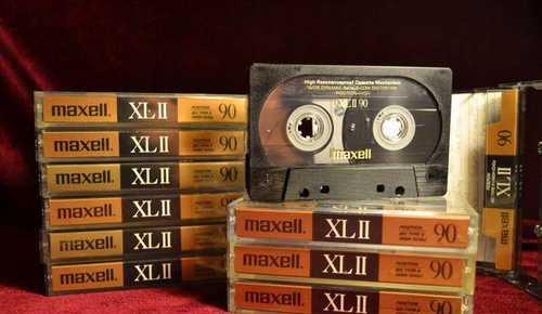 Аудиокассета Maxell XL ll s 90 обзор. Maxell XL II 1979 купить.