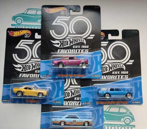 Hot Wheels Favorites 1/64 Datsun, Camaro, Ford