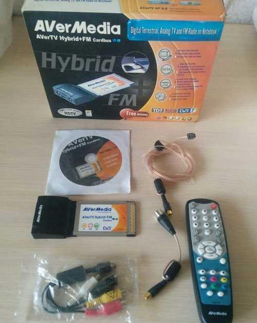 Avertv Hybrid + FM Cardbus TV- и FM-тюнер