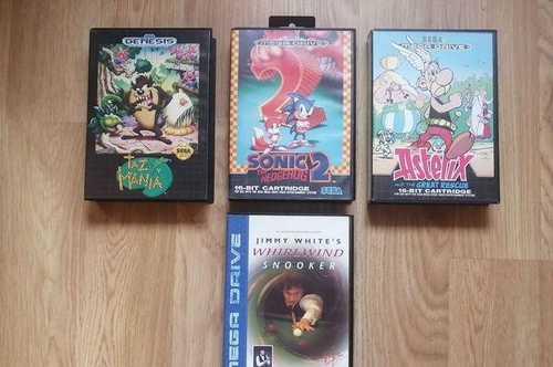 Оригинальные картриджи Sega Mega Drive / Genesis