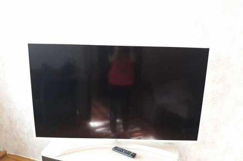 Телевизор LED LG 49UK6390 белый