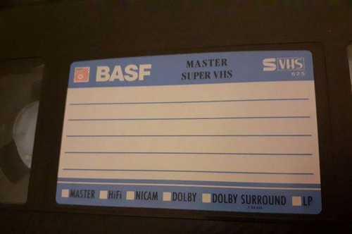 S-VHS basf Master Super Vhs