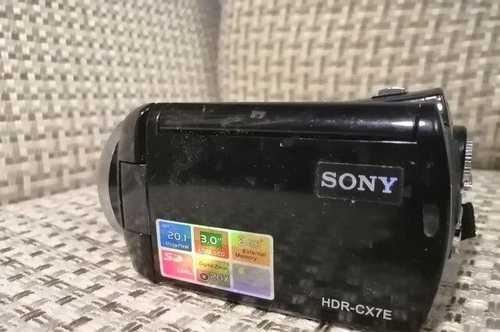Цифровая видеокамера Sony HDR-CX7E