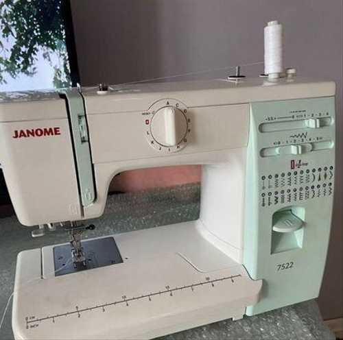 Швейная машина janome 7522