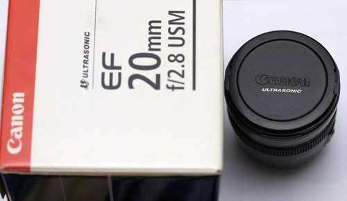 Canon EF 20 mm f/2.8 USM / чёткий