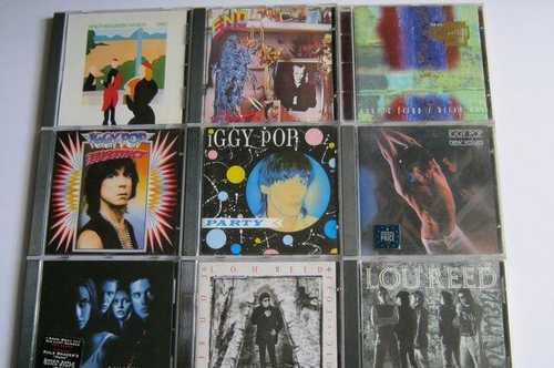 Фирменные CD Iggy Pop,Brian Eno,Lou Reed