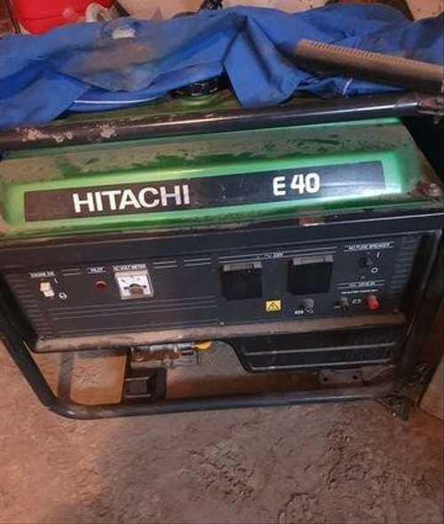 Продам бензогенератор hitachi E 40
