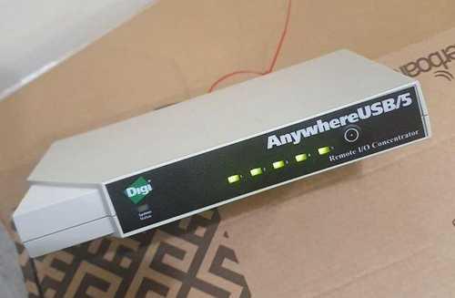 Digi AnywhereUsb 5 Gen 2 USB-концентратор over IP