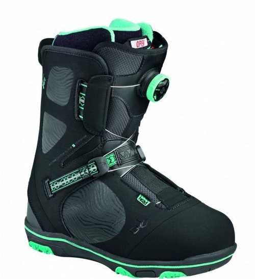 Ботинки head five WMN BOA, black/turquoise