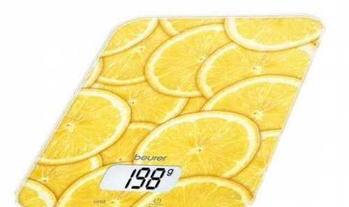 Кухонные весы Beurer KS 19 желтый