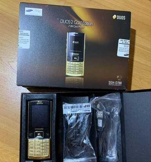 Samsung SGH-D780 olympic gold