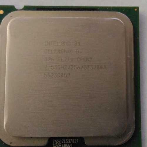 Процессор Socket 775 Intel Celeron D 326