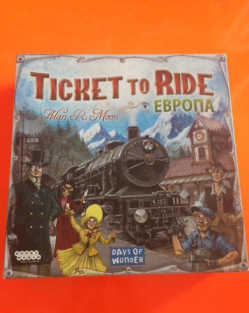 Настольная игра "Билет на поезд: Европа"Ticket to