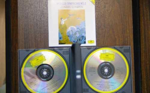 Mahler Bernstein Symphony No. 2, 3 Малер CD