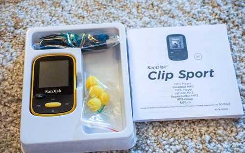 Плеер Sandisk Sansa Clip Sport 8Gb оригинал