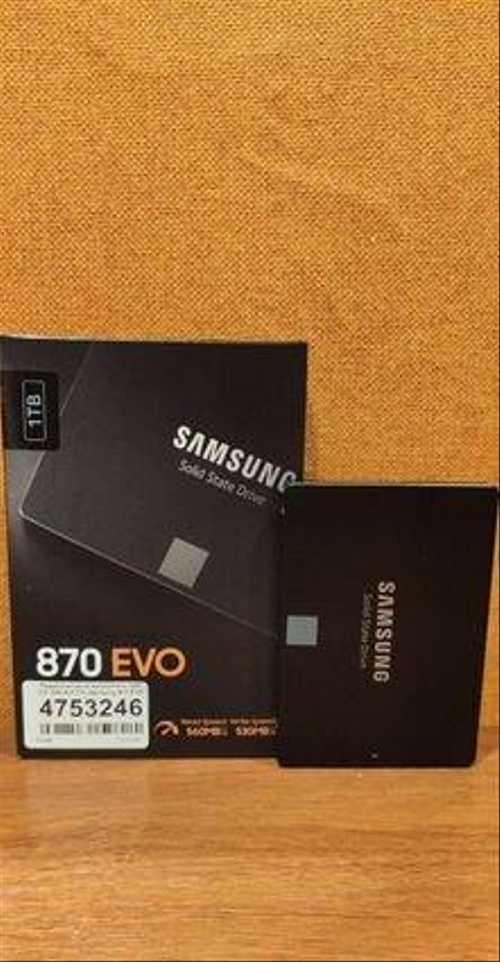 SSD 1Tb Samsung SSD 870 EVO 2.5"