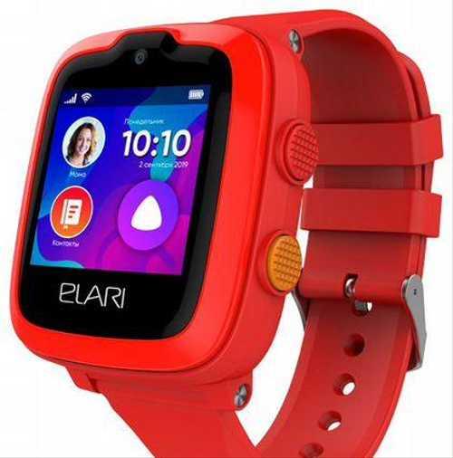 Детские часы Elari KidPhone 4G red