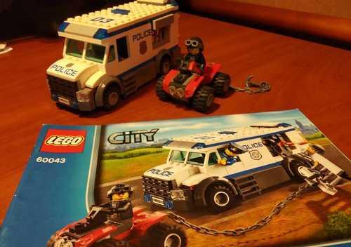 Lego city 60043 полиция