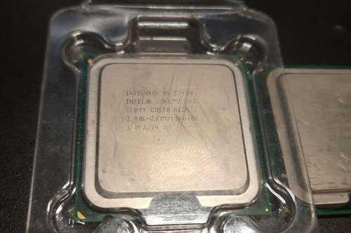Процессоры lga 775 E7400,E4500