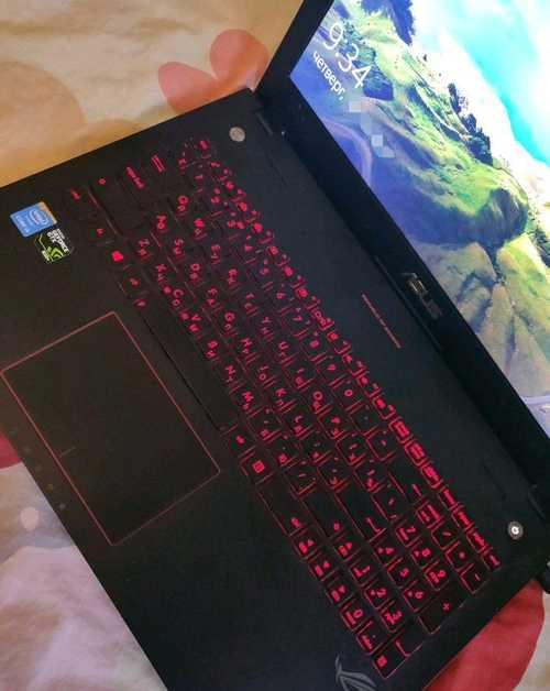 Игровой Ноутбук asus ROG G56JK
